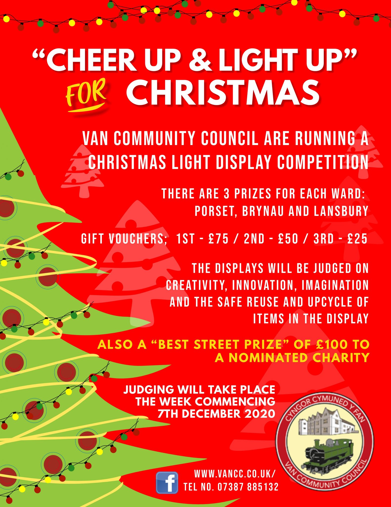 Cheer UP & Light UP for Christmas - Van Community Council Van Community ...
